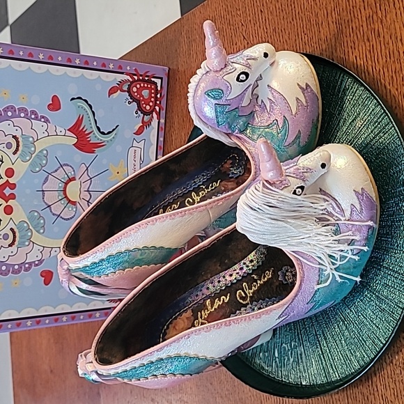 Irregular Choice | Shoes | Irregular Choice Dream Kiss Unicorn Heels ...